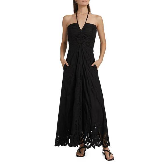 Maria Cher | Dresses | New Maria Cher Balcarce Tori Maxi Dress In Black ...